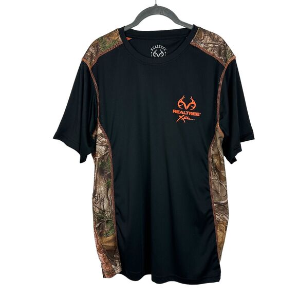 Realtree | Shirts | Antler Creek Realtree Shirt Men Medium Black Camo ...